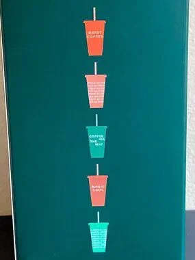 Starbucks | Kitchen | New 29 Starbucks Holiday Reusable Cold Cups Set ...